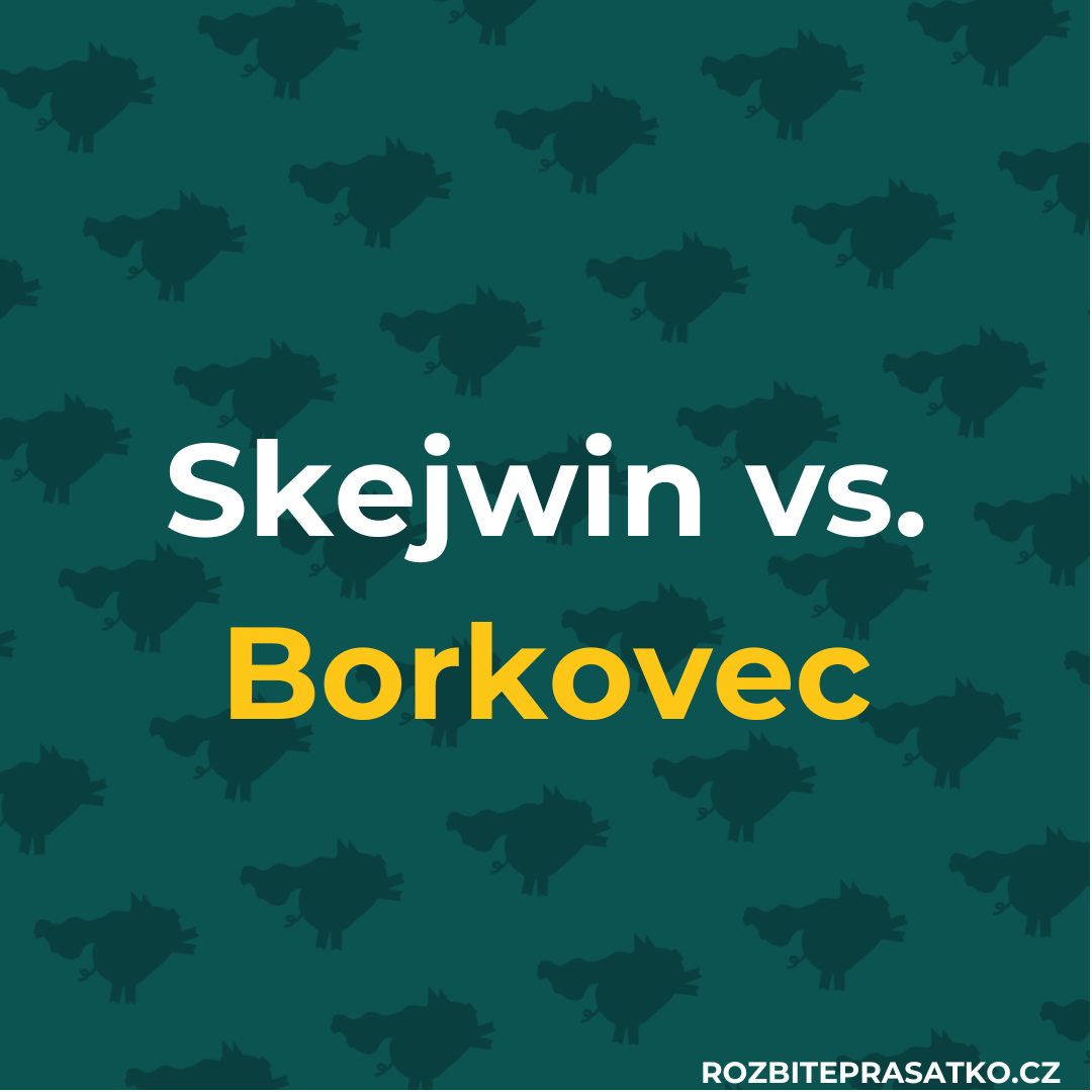 Skejwin vs. Borkovec. Velká bitva finfluencera s poradcem!